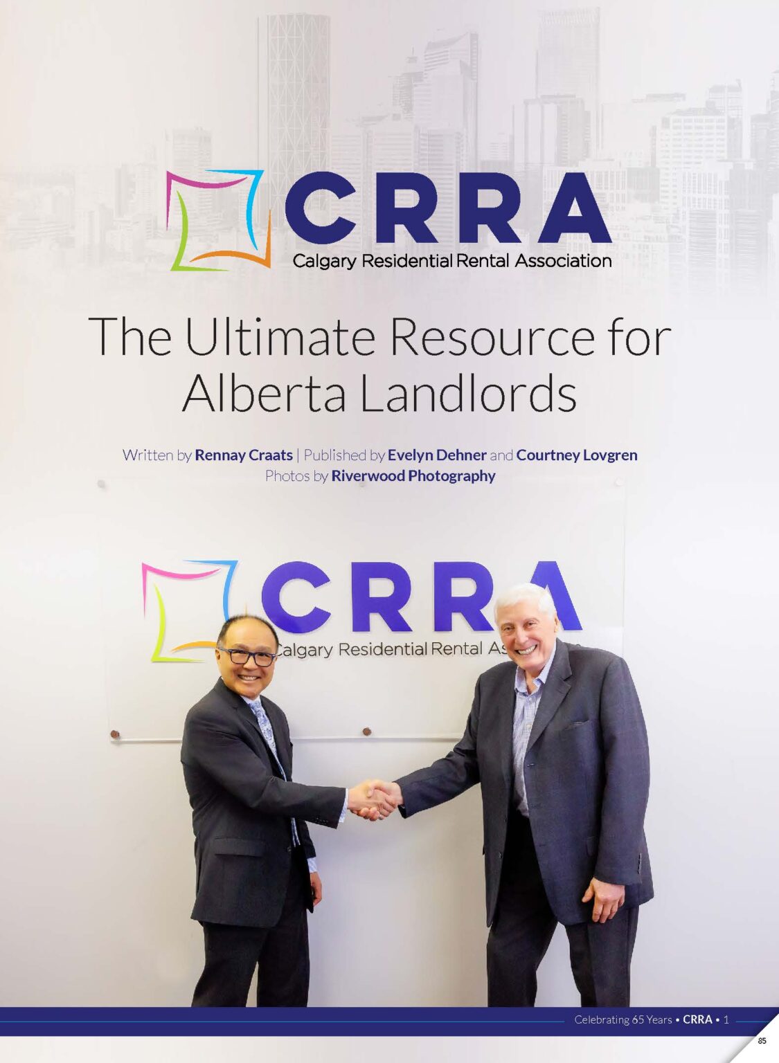 CRRA - Celebrating 65 Years - Business In Calgary